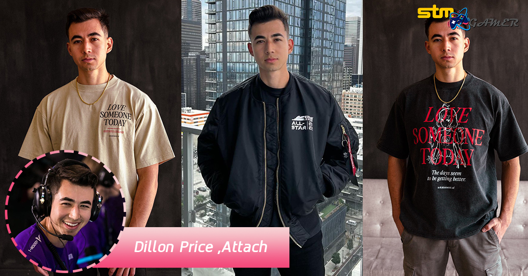 Dillon Price ,Attach เปิดวาร์ปสตรีมเมอร์หนุ่มหล่อ หล่อจนต้องร้องขอชีวิต